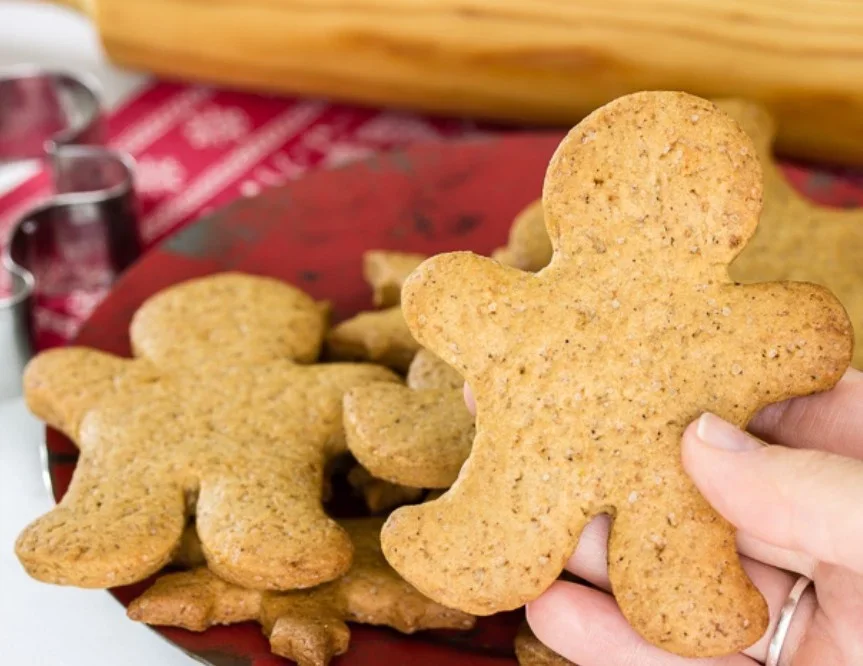 Galletas de jengibre - aguacatevegano.com